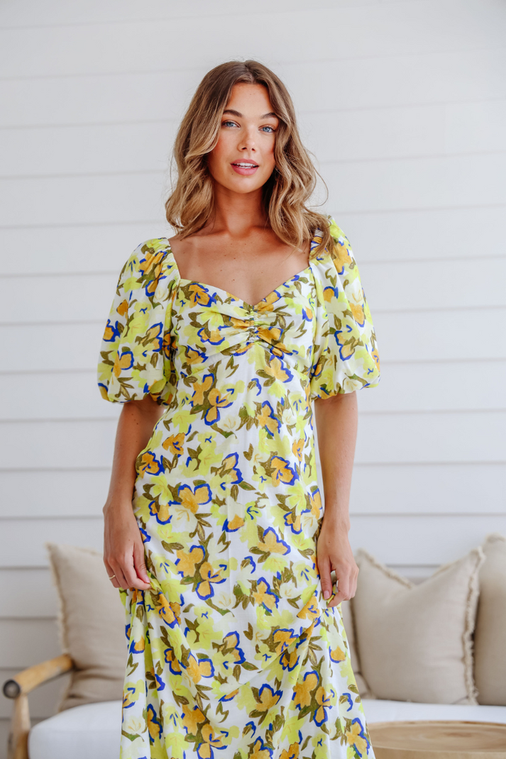MIRAGE DRESS - CITRUS – Shimmer The Label